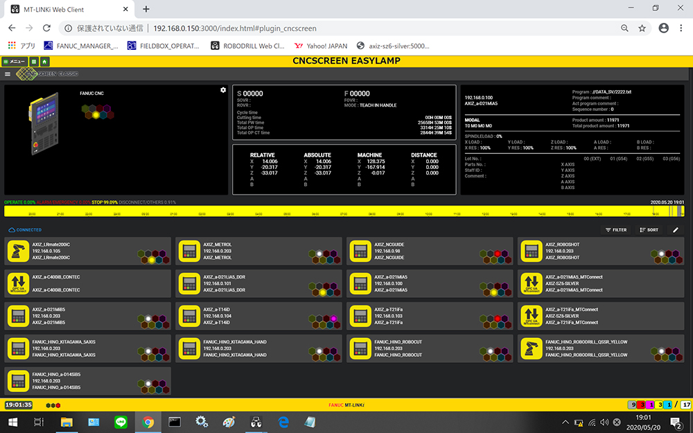 CNCSCREEN on MT-LINKi
